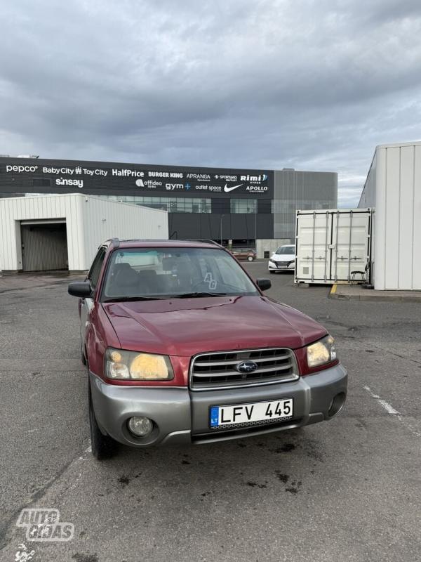 Subaru Forester 2005 in Vilnius, with an engine capacity of 2.00 L and mileage of 30 thousand km for 1500 €, photo 4 on AUTOMOTO.COM.LV