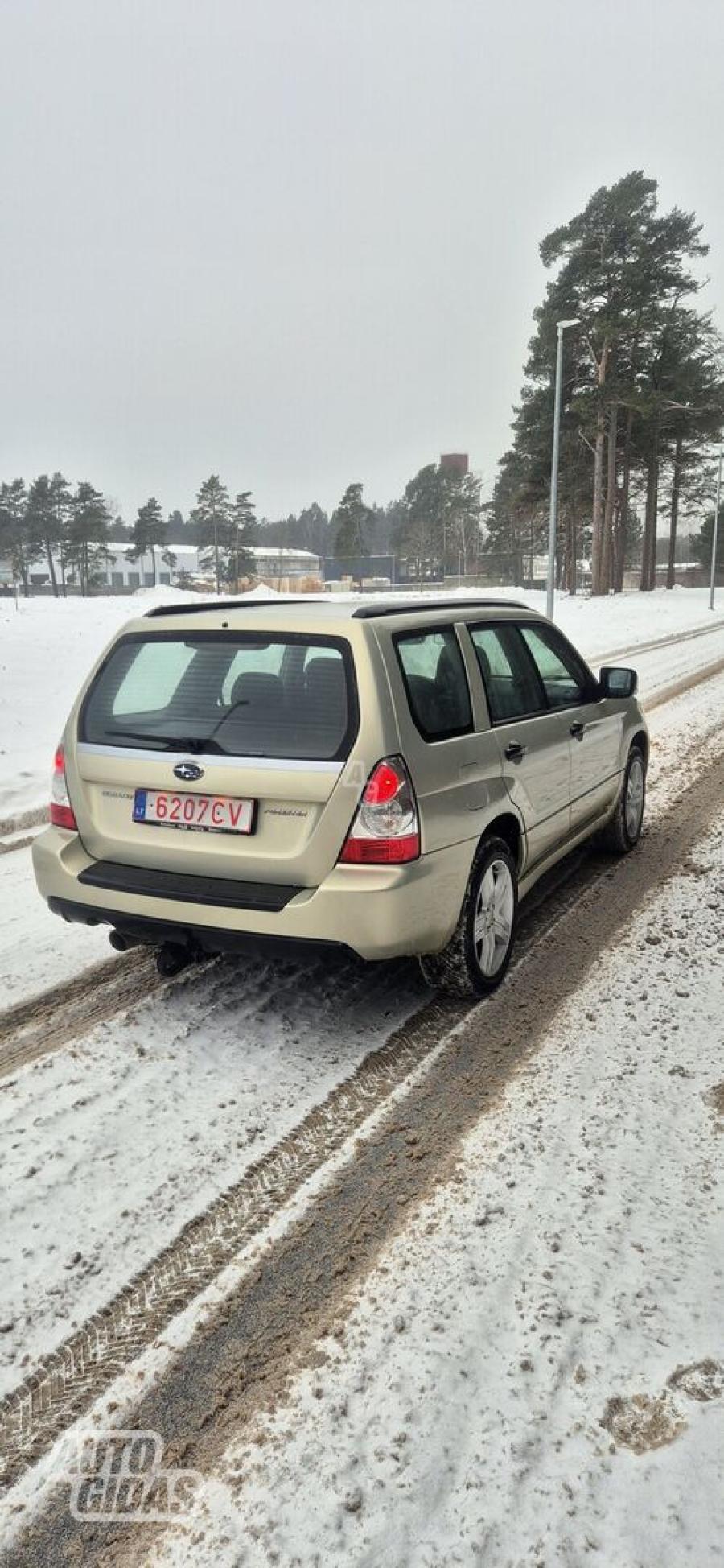 Subaru Forester 2006 in Jurbarkas, with an engine capacity of 2.50 L and mileage of 172 thousand km for 4900 €, photo 4 on AUTOMOTO.COM.LV