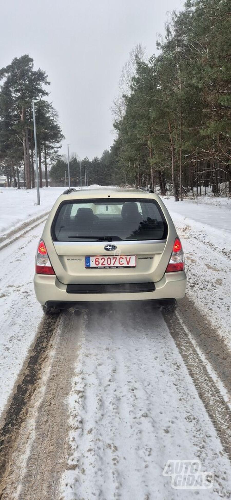 Subaru Forester 2006 in Jurbarkas, with an engine capacity of 2.50 L and mileage of 172 thousand km for 4900 €, photo 5 on AUTOMOTO.COM.LV