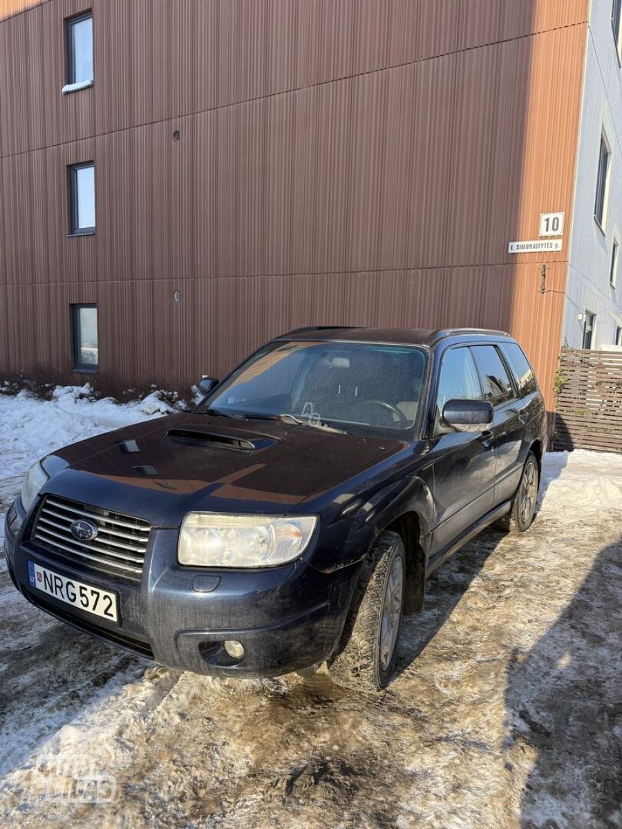 Subaru Forester 2006 in Vilnius, with an engine capacity of 2.50 L and mileage of 2600 thousand km for 3250 €, photo 1 on AUTOMOTO.COM.LV