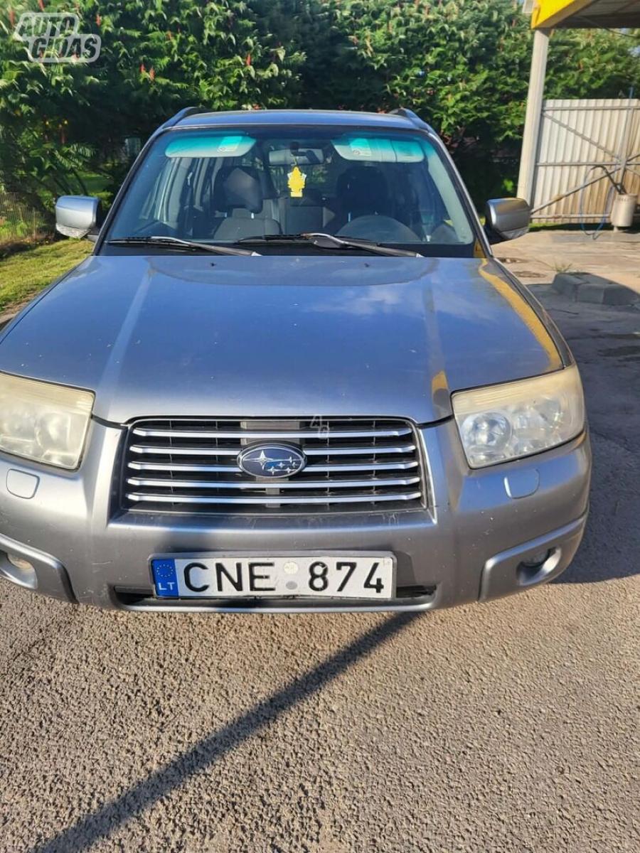 Subaru Forester 2007 in Siauliai, with an engine capacity of 2.00 L and mileage of 330 thousand km for 850 €, photo 1 on AUTOMOTO.COM.LV