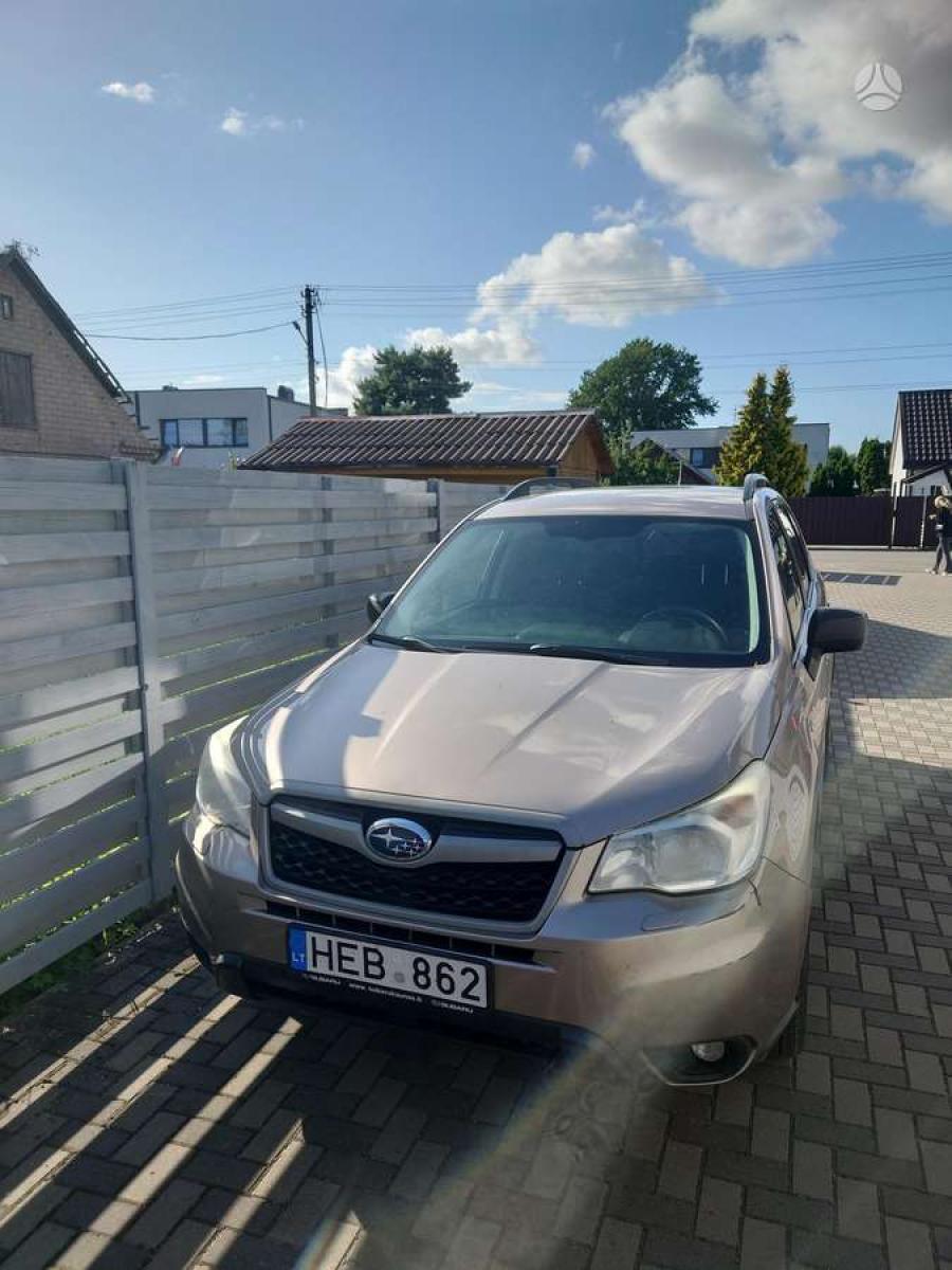 Subaru Forester 2014 Kauņa, ar dzinēja tilpumu 2.00 L un nobraukumu 186 tūkst. km par 5500 €, foto 1 vietnē AUTOMOTO.COM.LV