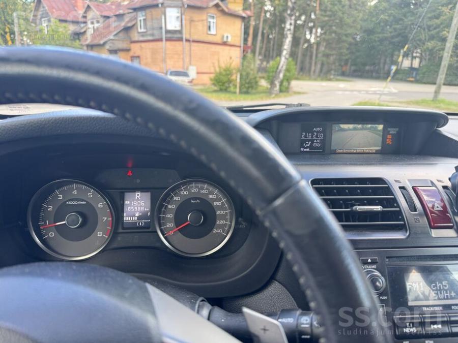 Subaru Forester 2015 in Jurmala, with an engine capacity of 2.00 L and mileage of 186 thousand km for 9500 €, photo 7 on AUTOMOTO.COM.LV