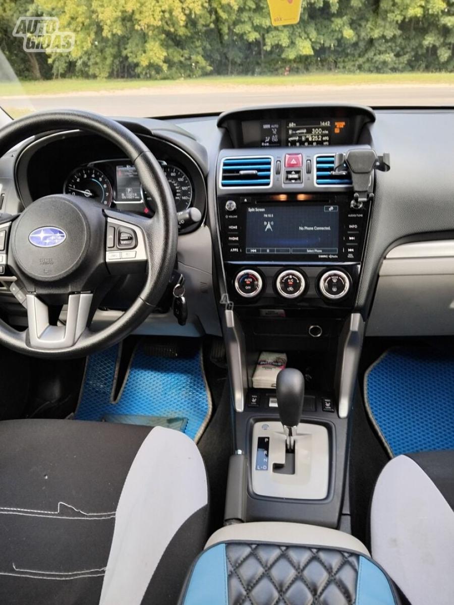 Subaru Forester 2018 Viļņa, ar dzinēja tilpumu 2.50 L un nobraukumu 85 tūkst. km par 11500 €, foto 9 vietnē AUTOMOTO.COM.LV