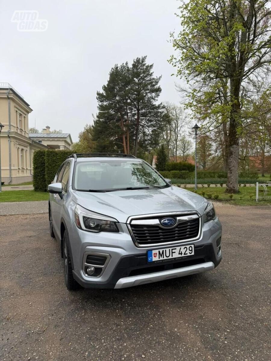 Subaru Forester 2021 in Mazeikiai, with an engine capacity of 2.50 L and mileage of 80 thousand km for 19500 €, photo 9 on AUTOMOTO.COM.LV