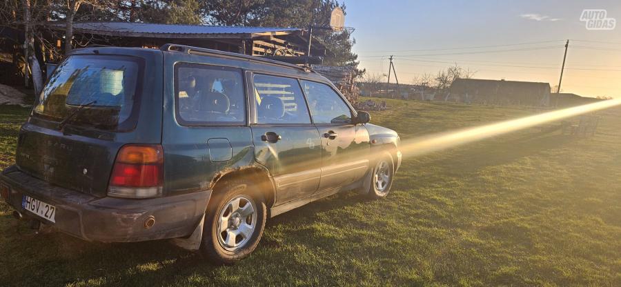 Zaļš Subaru Forester 1998 Radviliškis, ar dzinēja tilpumu 2.00 L un nobraukumu 266 tūkst. km par 700 €, foto 11 vietnē AUTOMOTO.COM.LV
