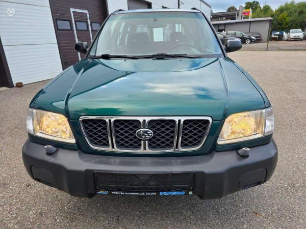 Zaļš Subaru Forester 2000 Utena, ar dzinēja tilpumu 1.99 L un nobraukumu 283 tūkst. km par 2850 €, foto 9 vietnē AUTOMOTO.COM.LV