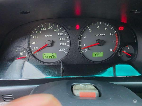 Zaļš Subaru Forester 2000 Utena, ar dzinēja tilpumu 1.99 L un nobraukumu 283 tūkst. km par 2850 €, foto 11 vietnē AUTOMOTO.COM.LV