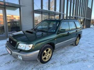 Green Subaru Forester 2002 in Vilnius, with an engine capacity of 1.99 L and mileage of 228 thousand km for 1850 €, photo  on AUTOMOTO.COM.LV