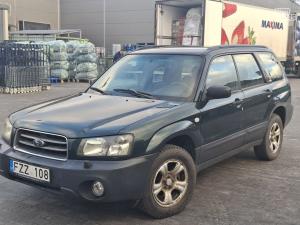 Zaļš Subaru Forester 2004 Šilutė, ar dzinēja tilpumu 2.00 L un nobraukumu 350 tūkst. km par 2350 €, foto  vietnē AUTOMOTO.COM.LV
