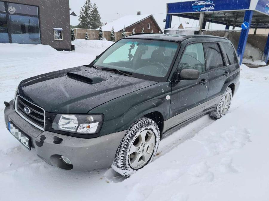 Zaļš Subaru Forester 2004 Tauragė, ar dzinēja tilpumu 1.99 L un nobraukumu 218 tūkst. km par 3800 €, foto 1 vietnē AUTOMOTO.COM.LV