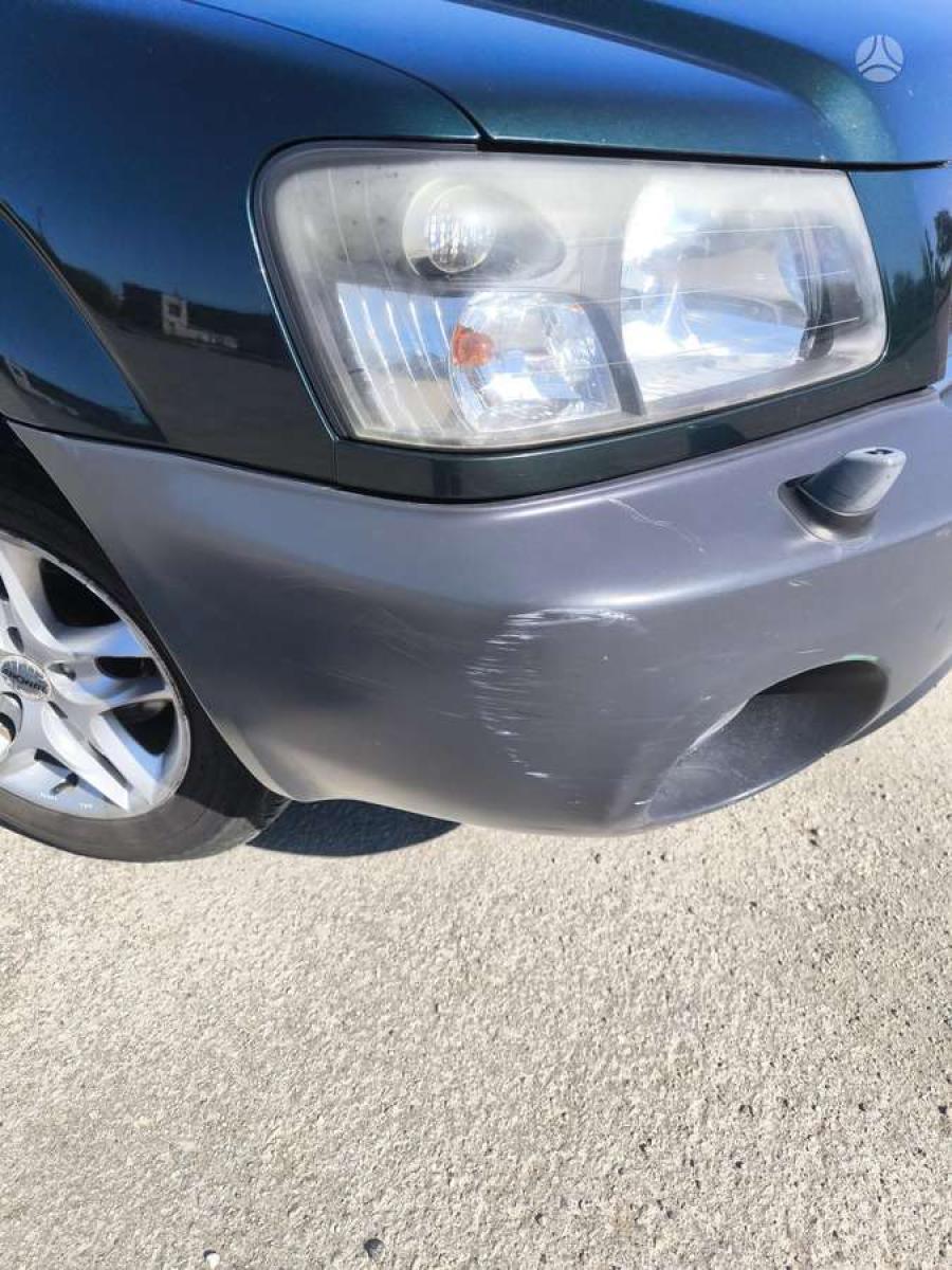 Green Subaru Forester 2004 in Panevezys, with an engine capacity of 1.99 L and mileage of 250 thousand km for 2800 €, photo 22 on AUTOMOTO.COM.LV