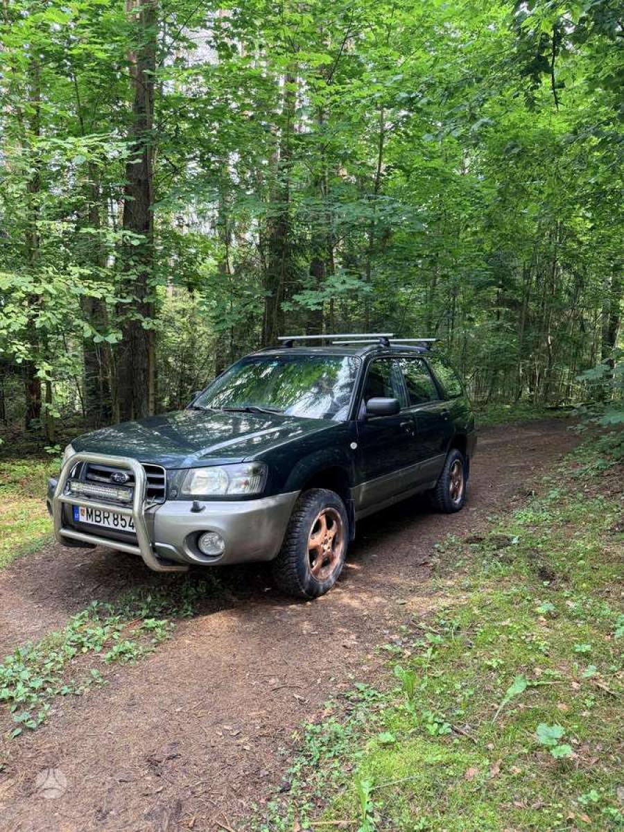 Zaļš Subaru Forester 2005 Utena, ar dzinēja tilpumu 1.99 L un nobraukumu 216 tūkst. km par 2500 €, foto 4 vietnē AUTOMOTO.COM.LV
