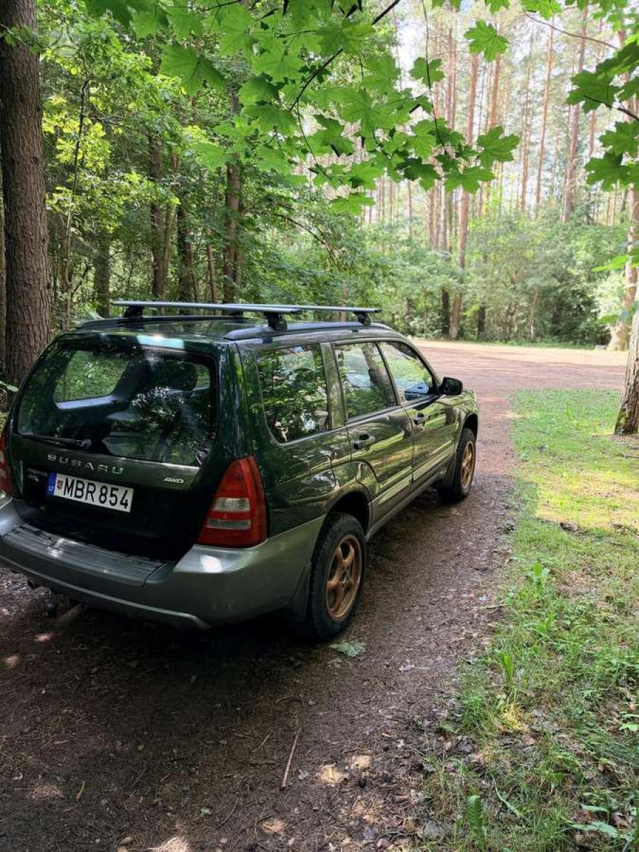 Zaļš Subaru Forester 2005 Utena, ar dzinēja tilpumu 1.99 L un nobraukumu 216 tūkst. km par 2500 €, foto 7 vietnē AUTOMOTO.COM.LV