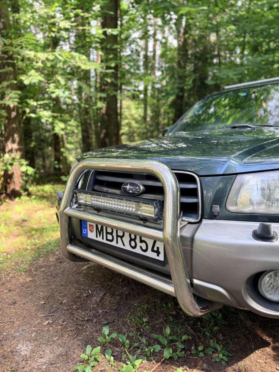 Zaļš Subaru Forester 2005 Utena, ar dzinēja tilpumu 1.99 L un nobraukumu 216 tūkst. km par 2500 €, foto 11 vietnē AUTOMOTO.COM.LV