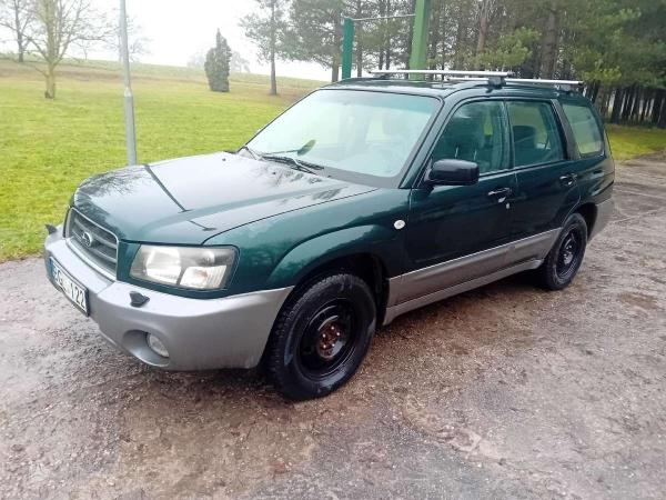 Green Subaru Forester 2006 in Kedainiai, with an engine capacity of 1.99 L and mileage of 350 thousand km for 1600 €, photo 1 on AUTOMOTO.COM.LV