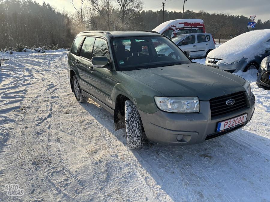 Zaļš Subaru Forester 2006 Jurbarkas, ar dzinēja tilpumu 2.00 L un nobraukumu 244 tūkst. km par 2450 €, foto 9 vietnē AUTOMOTO.COM.LV