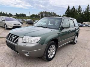 Green Subaru Forester 2006 in Utena, with an engine capacity of 1.99 L and mileage of 199 thousand km for 3650 €, photo  on AUTOMOTO.COM.LV