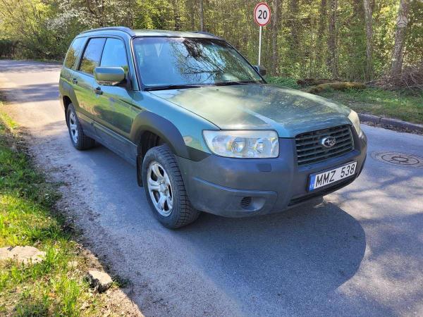 Zaļš Subaru Forester 2007 Elektrėnai, ar dzinēja tilpumu 2.00 L un nobraukumu 322 tūkst. km par 1895 €, foto 1 vietnē AUTOMOTO.COM.LV