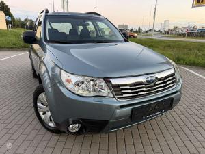 Green Subaru Forester 2009 in Utena, with an engine capacity of 1.99 L and mileage of 205 thousand km for 6500 €, photo 5 on AUTOMOTO.COM.LV