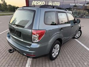 Green Subaru Forester 2009 in Utena, with an engine capacity of 1.99 L and mileage of 205 thousand km for 6500 €, photo 11 on AUTOMOTO.COM.LV