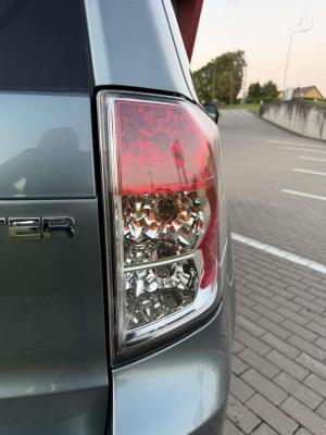 Green Subaru Forester 2009 in Utena, with an engine capacity of 1.99 L and mileage of 205 thousand km for 6500 €, photo 17 on AUTOMOTO.COM.LV