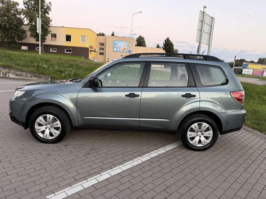 Green Subaru Forester 2009 in Utena, with an engine capacity of 1.99 L and mileage of 205 thousand km for 6500 €, photo 18 on AUTOMOTO.COM.LV