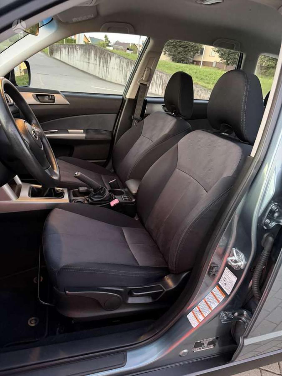 Green Subaru Forester 2009 in Utena, with an engine capacity of 1.99 L and mileage of 205 thousand km for 6500 €, photo 24 on AUTOMOTO.COM.LV
