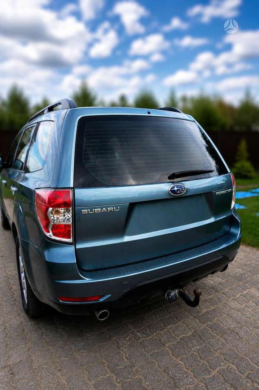 Green Subaru Forester 2009 in Vilnius, with an engine capacity of 1.99 L and mileage of 331 thousand km for 4800 €, photo 5 on AUTOMOTO.COM.LV