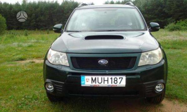 Zaļš Subaru Forester 2012 Viļņa, ar dzinēja tilpumu 2.00 L un nobraukumu 185 tūkst. km par 2000 €, foto 6 vietnē AUTOMOTO.COM.LV