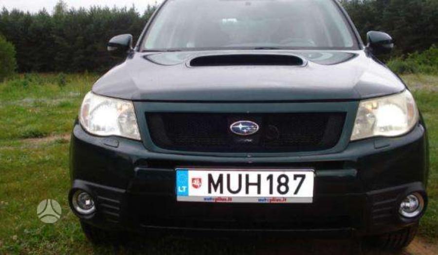 Green Subaru Forester 2012 in Vilnius, with an engine capacity of 2.00 L and mileage of 185 thousand km for 2000 €, photo 13 on AUTOMOTO.COM.LV