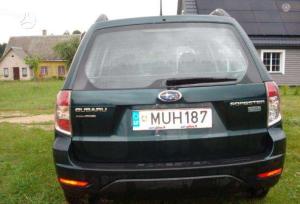 Green Subaru Forester 2012 in Vilnius, with an engine capacity of 2.00 L and mileage of 185 thousand km for 2000 €, photo 15 on AUTOMOTO.COM.LV