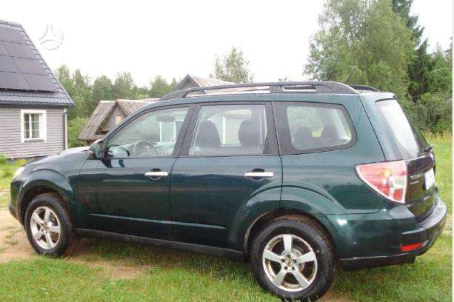 Green Subaru Forester 2012 in Vilnius, with an engine capacity of 2.00 L and mileage of 185 thousand km for 2000 €, photo 18 on AUTOMOTO.COM.LV
