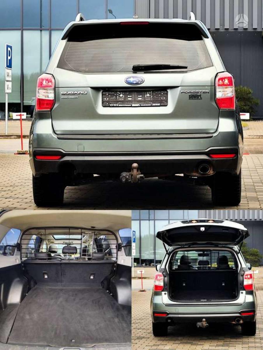 Zaļš Subaru Forester 2013 Šauļi, ar dzinēja tilpumu 2.00 L un nobraukumu 224 tūkst. km par 6900 €, foto 26 vietnē AUTOMOTO.COM.LV