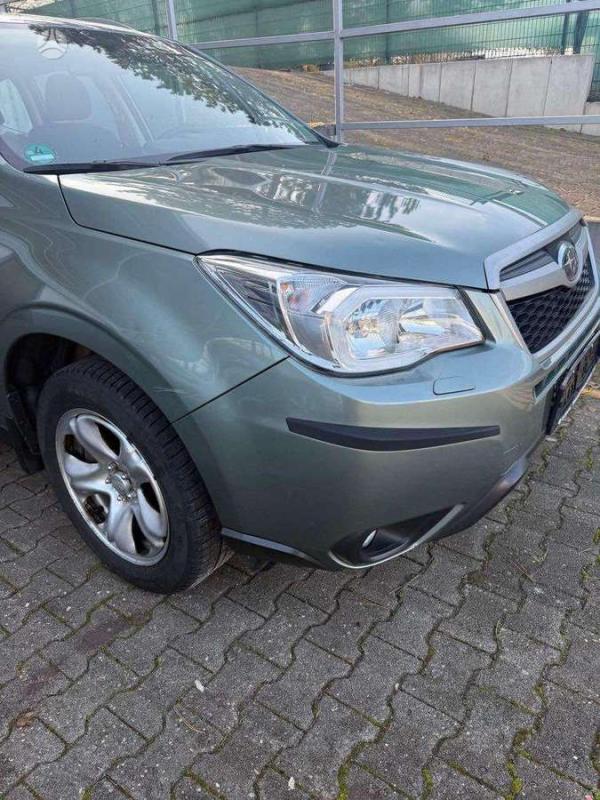 Green Subaru Forester 2014 in Klaipeda, with an engine capacity of 2.00 L and mileage of 121 thousand km for 7300 €, photo 7 on AUTOMOTO.COM.LV