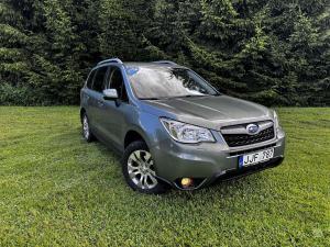 Green Subaru Forester 2015 in Vilnius, with an engine capacity of 2.00 L and mileage of 148 thousand km for 9200 €, photo  on AUTOMOTO.COM.LV