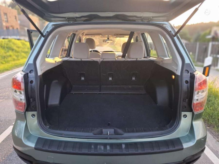Zaļš Subaru Forester 2015 Viļņa, ar dzinēja tilpumu 2.50 L un nobraukumu 179 tūkst. km par 7100 €, foto 8 vietnē AUTOMOTO.COM.LV