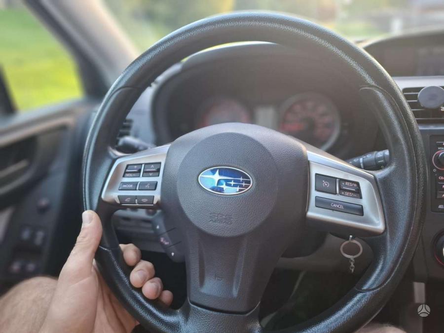 Zaļš Subaru Forester 2015 Viļņa, ar dzinēja tilpumu 2.50 L un nobraukumu 179 tūkst. km par 7100 €, foto 11 vietnē AUTOMOTO.COM.LV