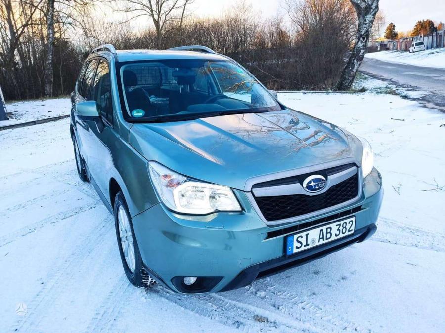 Zaļš Subaru Forester 2016 Utena, ar dzinēja tilpumu 2.00 L un nobraukumu 219 tūkst. km par 7450 €, foto 11 vietnē AUTOMOTO.COM.LV
