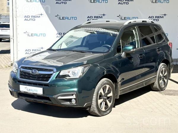 Green Subaru Forester 2016 in Riga, with an engine capacity of 2.00 L and mileage of 248 thousand km for 11500 €, photo 1 on AUTOMOTO.COM.LV