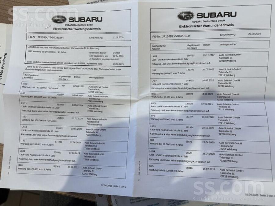 Zaļš Subaru Forester 2016 Rīga, ar dzinēja tilpumu 2.00 L un nobraukumu 248 tūkst. km par 10900 €, foto 26 vietnē AUTOMOTO.COM.LV