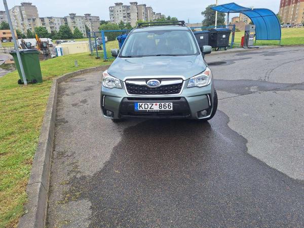 Green Subaru Forester 2016 in Kaunas, with an engine capacity of 2.50 L and mileage of 189 thousand km for 8500 €, photo 4 on AUTOMOTO.COM.LV