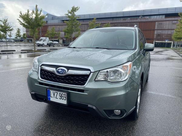 Green Subaru Forester 2016 in Klaipeda, with an engine capacity of 2.50 L and mileage of 139 thousand km for 9500 €, photo 4 on AUTOMOTO.COM.LV