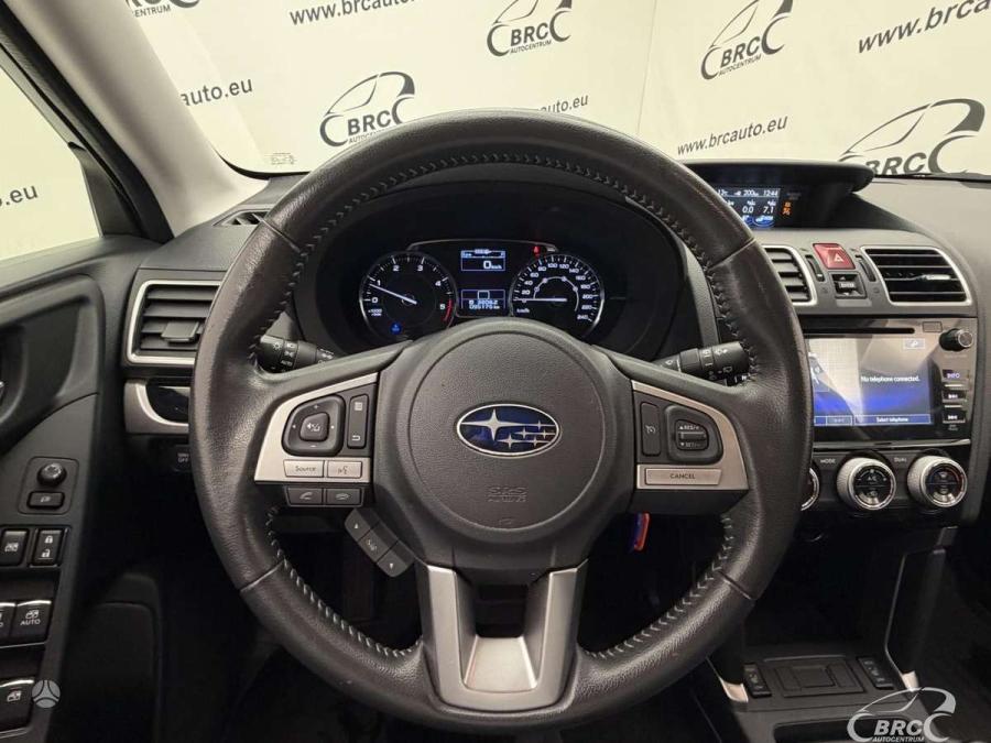 Green Subaru Forester 2017 in Vilnius, with an engine capacity of 2.00 L and mileage of 95 thousand km for 9900 €, photo 30 on AUTOMOTO.COM.LV