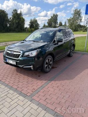 Green Subaru Forester 2018 in Jelgava, with an engine capacity of 2.00 L and mileage of 221 thousand km for 9000 €, photo  on AUTOMOTO.COM.LV