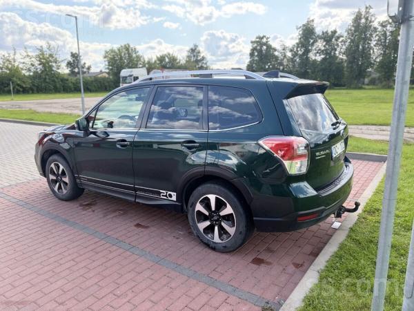Green Subaru Forester 2018 in Jelgava, with an engine capacity of 2.00 L and mileage of 221 thousand km for 9000 €, photo 8 on AUTOMOTO.COM.LV