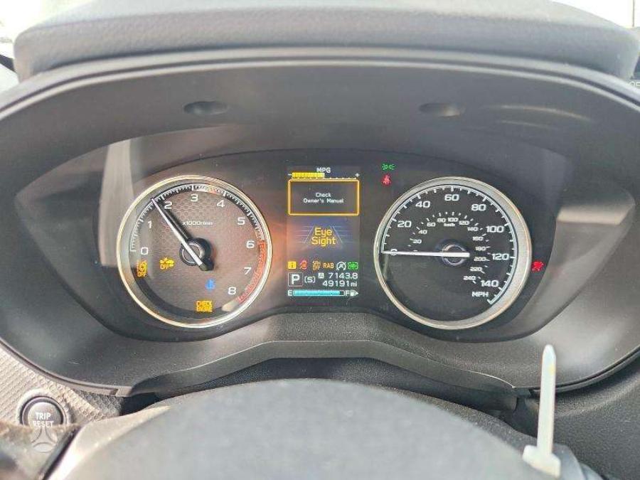 Green Subaru Forester 2019 in Siauliai, with an engine capacity of 2.50 L and mileage of 82 thousand km for 6950 €, photo 10 on AUTOMOTO.COM.LV