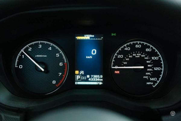 Green Subaru Forester 2020 in Vilnius, with an engine capacity of 2.50 L and mileage of 44 thousand km for 14900 €, photo 9 on AUTOMOTO.COM.LV