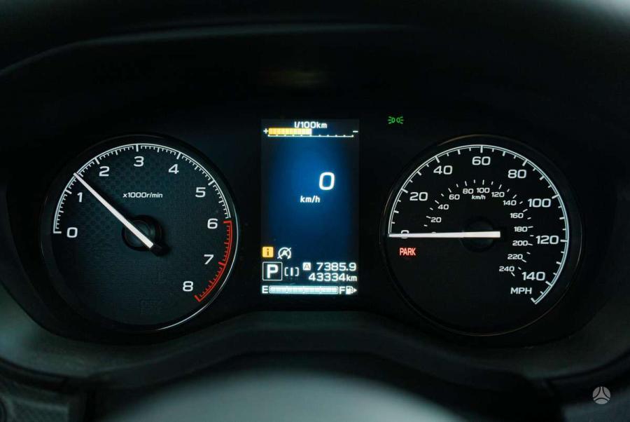 Green Subaru Forester 2020 in Vilnius, with an engine capacity of 2.50 L and mileage of 44 thousand km for 14900 €, photo 10 on AUTOMOTO.COM.LV