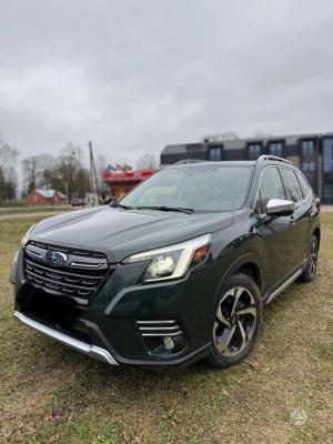 Zaļš Subaru Forester 2022 Plungė, ar dzinēja tilpumu 2.50 L un nobraukumu 32 tūkst. km par 22000 €, foto  vietnē AUTOMOTO.COM.LV